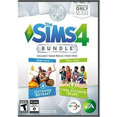 Refurbished EA The Sims 4 Bundle Pack: Outdoor Retreat & Cool Kitchen ...