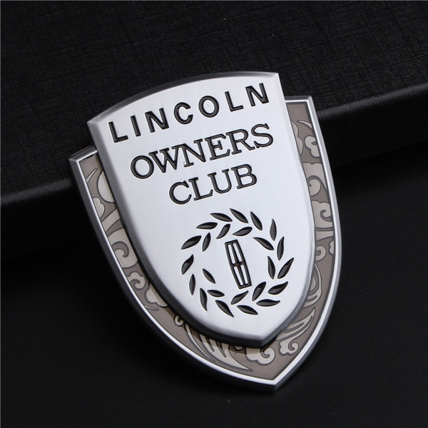 1piece x Car Emblem Sticker Badge Decal for Lincoln Navigator MKZ MKX ...