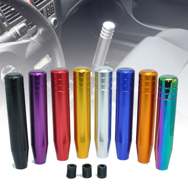 Universal JDM 18cm Length Aluminum Gear Shift Knob Racing Car Shift ...
