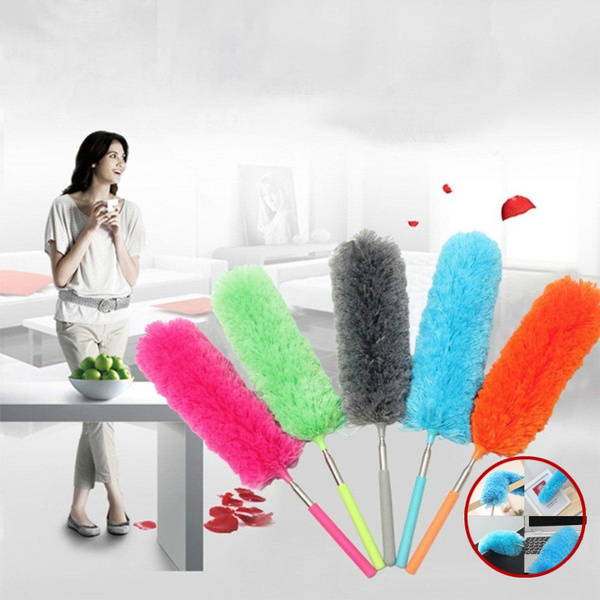 Retractable Feather Adjustable Car Feather Duster Dust Dusting Brush ...