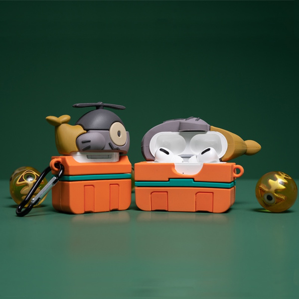 Splatoon 2 Salmon Cartoon Airpods / Pro Cover Case | Wish