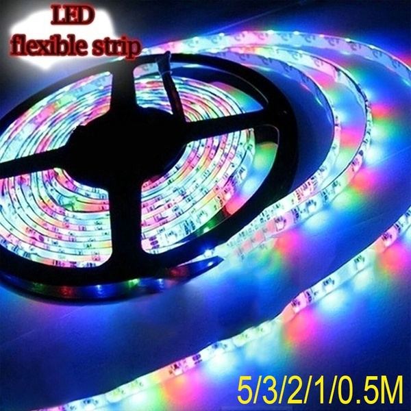 0.2/0.5/1/2/3/5M 3528 SMD RGB LED Strip Light String Tape Christmas ...