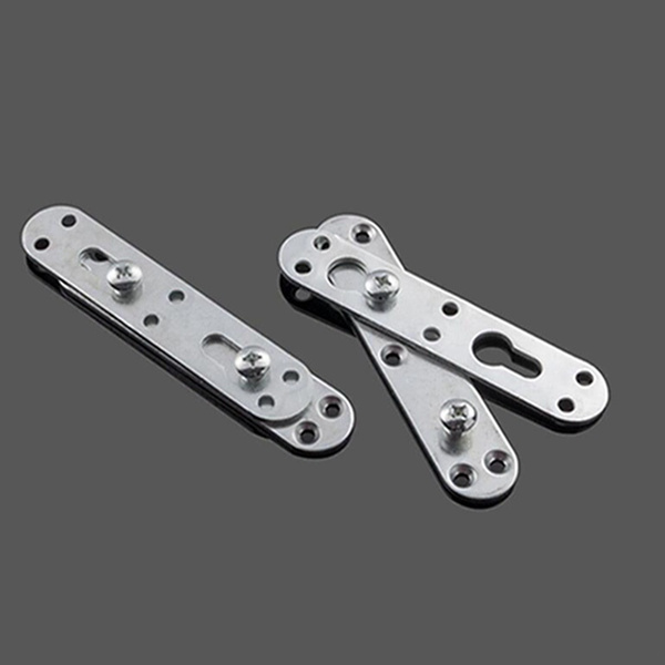 Adjustable Double Nail Hanging Bed Latch Thumb Stealth Hanger Hinge ...