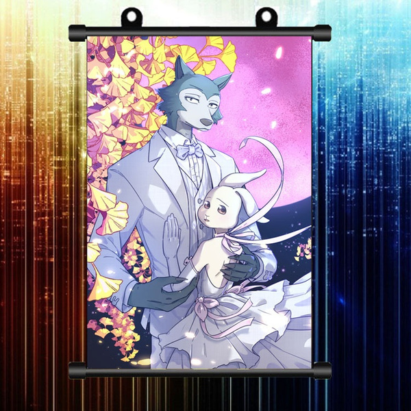 Beastars Legoshi Regoshi Louis Anime Fabric Poster Wall Cosplay Home ...