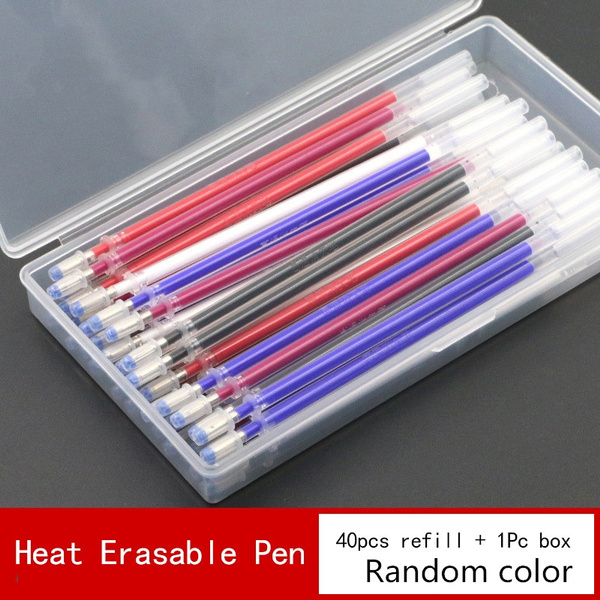 40pcs/box Heat Erasable Pen High Temperature Disappearing Fabric Marker ...