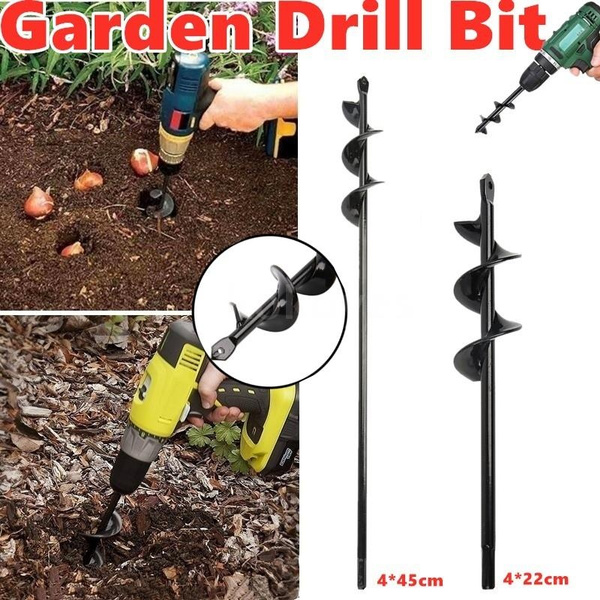 Auger Drill Bit Garden Plant Flower Bulb Auger Rapid Planter for ...