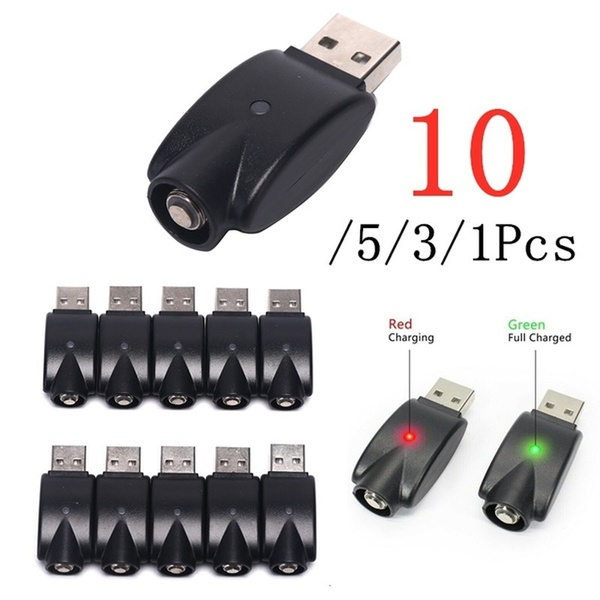 10/5/3/1 pcs LED USB Charger Adapter for 510 Thread Electronic Vape1 ...