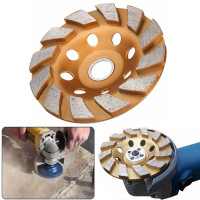 4 "100mm Diamond Wheel Disc-Shaped Grinding Bowl Concrete Cup Granite ...