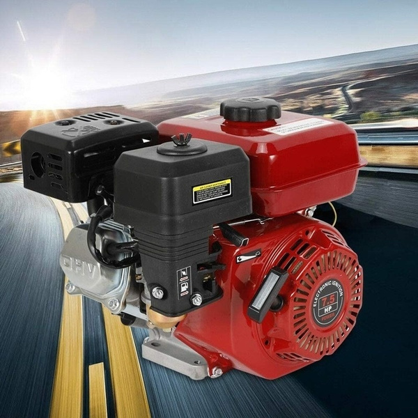 4 Stroke Petrol Engine 7.5HP Pull Start Replacement Engine OHV Gasoline ...