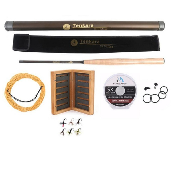 Maxcatch Telescoping Tenkara Fly Fishing Rod Combo Kit 9-13FT Fishing ...