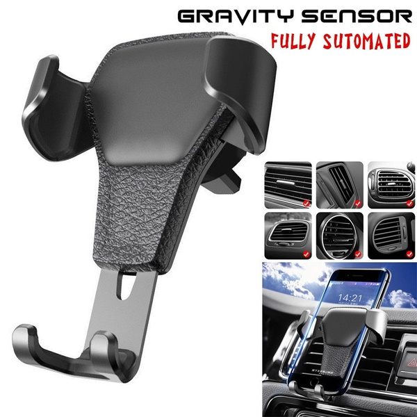 New Car Phone Holder Universal In Car Gravity Sensor Holder Stand Air ...