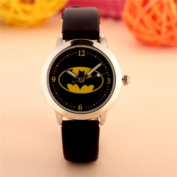 Bat Children Watches Kids Quartz Wristwatches Waterproof Jelly Kids ...
