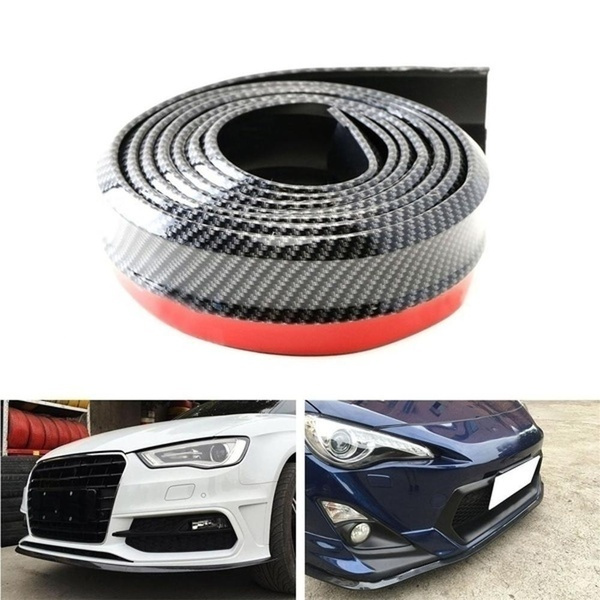 Car Protector Front Bumper Lip Splitter Car Sticker Body Kit Spoilers ...