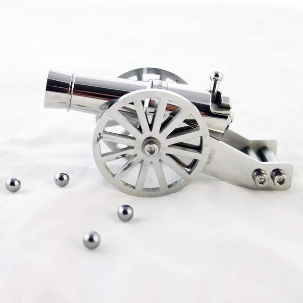 Military Collection Toy Napoleon Cannon Metal Desktop Model Artillery ...