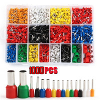 1000PCS 0.5mm²-6mm² Insulated Wire Cable Cord End Ferrules Terminal ...