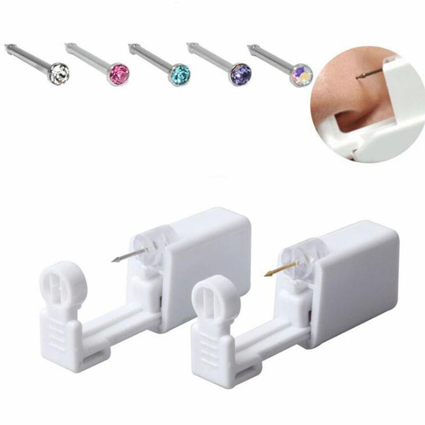 Health and Safety Sterile Disposable Ear Nose Puncture Gun Puncture ...