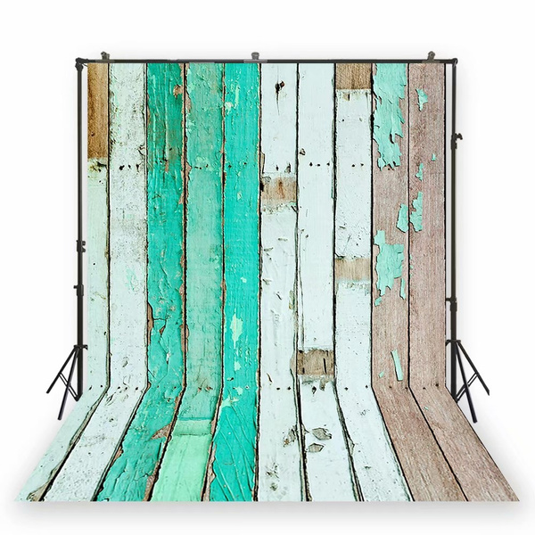 Colorful Wood Backdrop Wethered Wooden Grainy Background photography ...