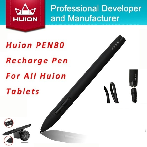 HUION PEN80 Tablets Recharge Pen Graphic Digital Pen Touch Screen ...