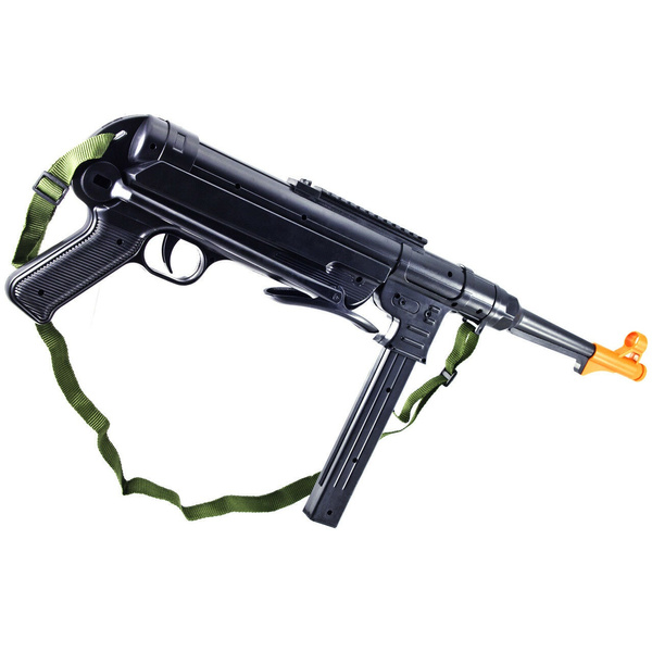 Mp40 Full Size Airsoft Smg Ww2 Grease Gun Spring Rifle W/ 6mm Bb Bbs M3 ...