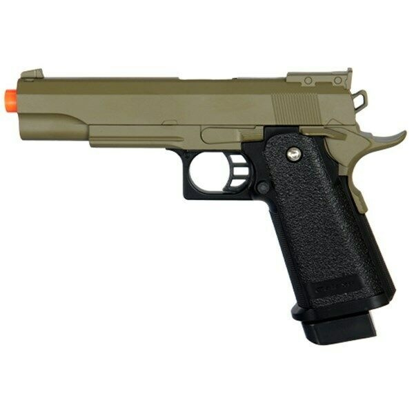 300 Fps Airsoft Metal M1911 Full Size Spring Hand Gun Pistol W/ 6mm Bb ...