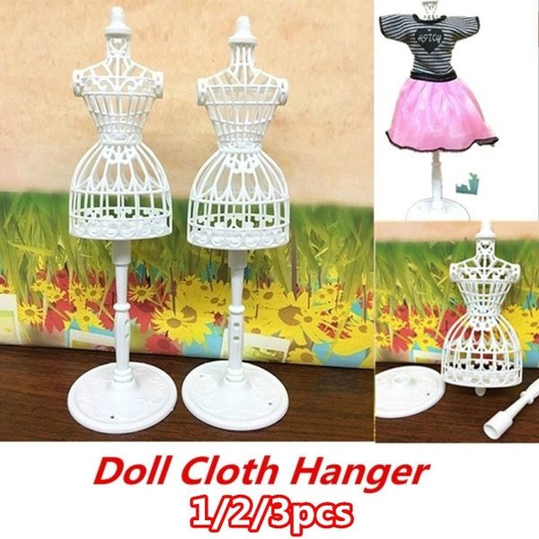 1/2/3PCS Display Gown Dress Clothes Rack Doll Mannequin Hollow Model ...