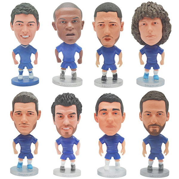 2020 Football Star Movable Doll Football Club Player Figures 6.5cm PVC ...