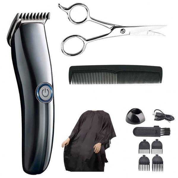 Hair Clipper Professional Electric USB Charge Low Noise Hair Trimmer ...