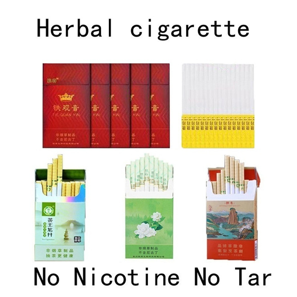 Fine Herbal Tea Smoke Black Tea Fine Cigarette to Quit smoking 100% ...