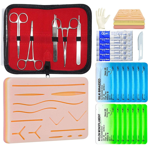Pack 30 Complete Suture Practice Training Kit with 3-Layers Skin Suture ... Pack 30 Complete Suture Practice Training Kit with 3-Layers Skin Suture ...