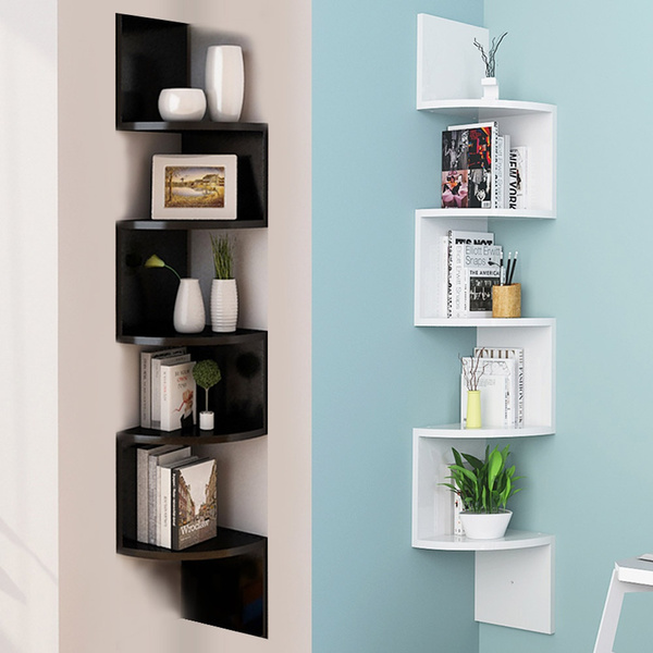 20x20x120cm wall rack corner hanger decoration rack White Wallchart ...