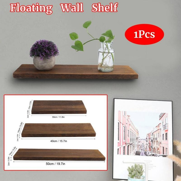Wall Mounted Floating Shelves Storage Rack Room Kitchen | Wish