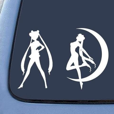 Sailor Moon Anime Vinyl Die Cut Decal Car Bumper Windows Sticker 5.5 ...