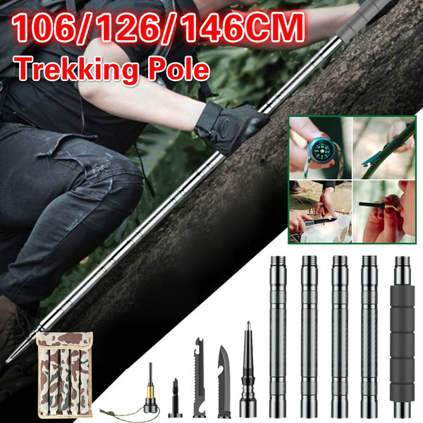 Outdoor Products Hiking Selfdefense Stick Trekking Pole Self-Defense ...