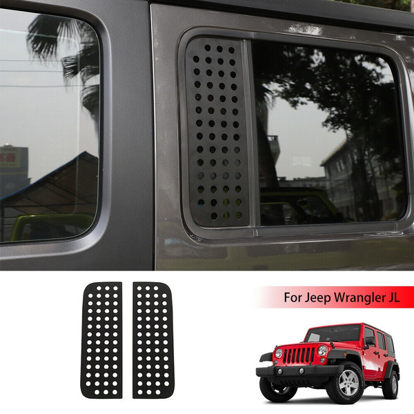 Triangular Window Glass Decor Cover Trim for 4-Door Jeep Wrangler JL ...