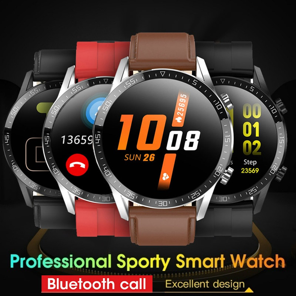 20210 Neue Intelligent Uhren EKG Herzfrequenz Blutdruck Bluetooth Anrufbenachrichtigungen Sync ...