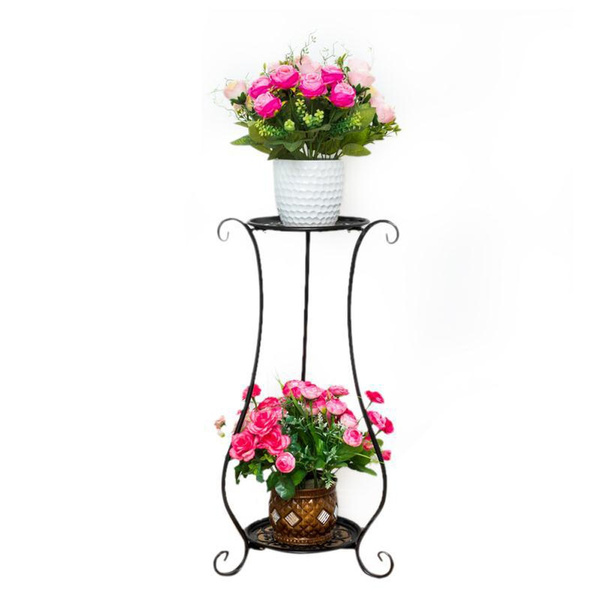 Durable 2 Tier Planter Indoor Display Garden Flower Pot Trays Plant ... Durable 2 Tier Planter Indoor Display Garden Flower Pot Trays Plant ...