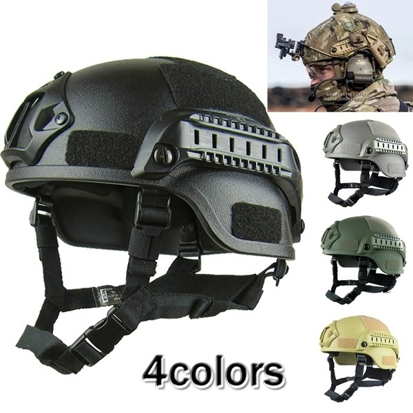 New MICH 2000 Tactical Helmet Riding Helmet Army Fan Field CS Equipment ...
