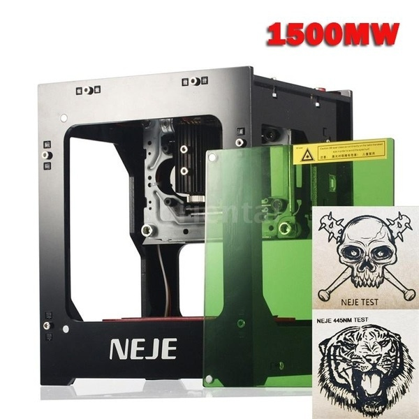 1500mW Professional DIY Desktop Mini CNC Laser Engraver Cutter ...