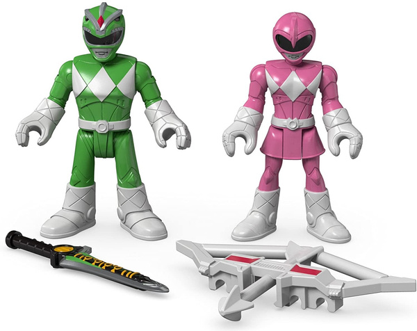 Fisher-Price Imaginext Power Rangers Green Ranger & Pink Ranger | Wish