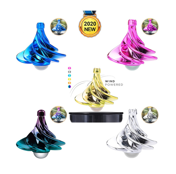 Spinning Top - The Original Tornado Tops, Wind Gyro Based Spinning Tops ...