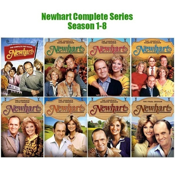Newhart Complete Season 1-8 (TV) (1984-1990)Collection TV Series Movies ...