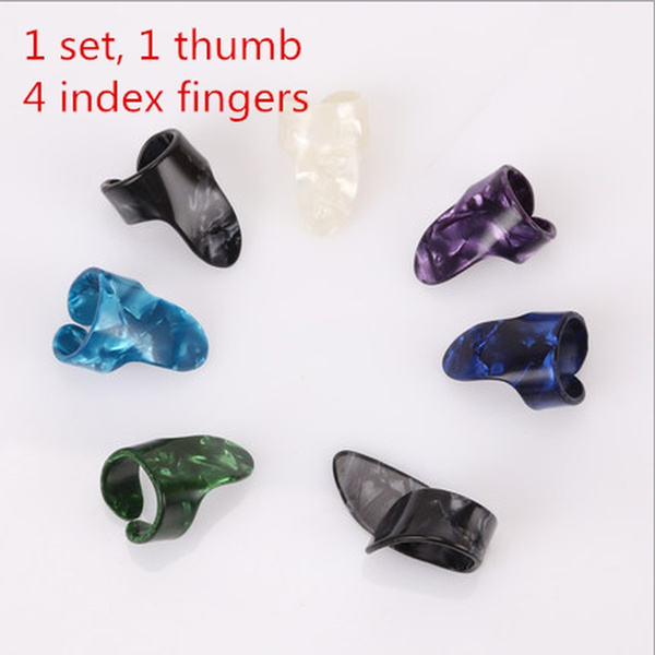 Guitar Right Hand Fingerstall Guitarist Fingerstall Thumb Fingerstall ...