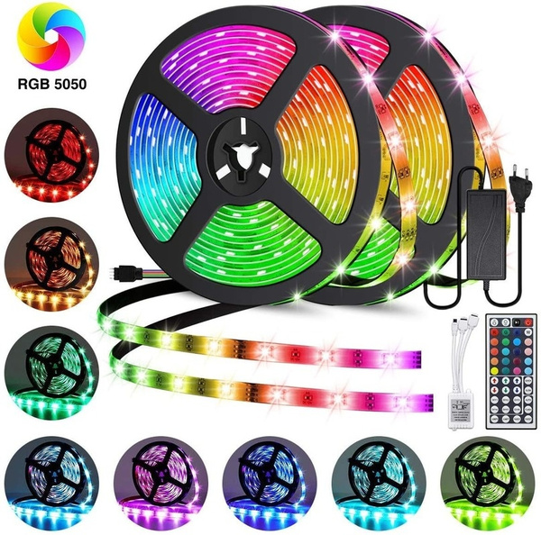 Led Strip Lights 32.8ft IP65 Waterproof Flexible Led Lights Color ...
