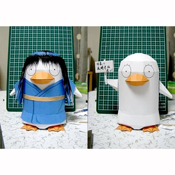 DIY Papercraft Gintama Elizabeth PaperModel 3D Puzzle Handwork Toys | Wish