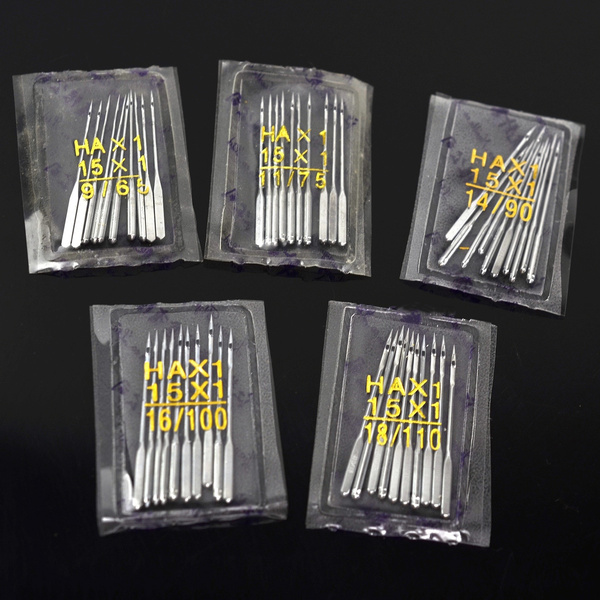 10PCS sewing needles Threading Industrial universal mixed kit packing ...