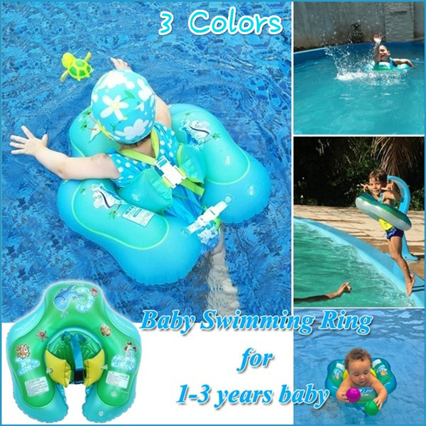 2020 New Summer Baby Swimming Ring Swim Trainer Safety Floating Pool ...