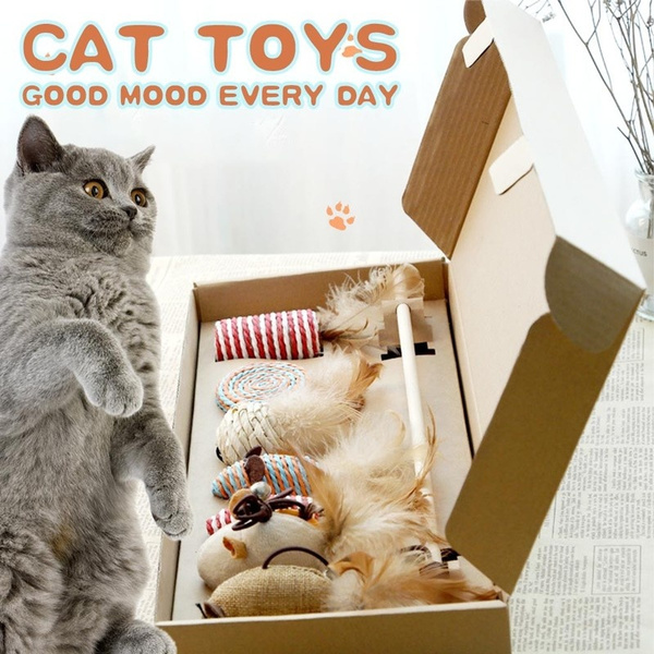 Kitten Toys Variety Pack-pet Cats Toy Combination Set Cat Toy Funny Cat ...