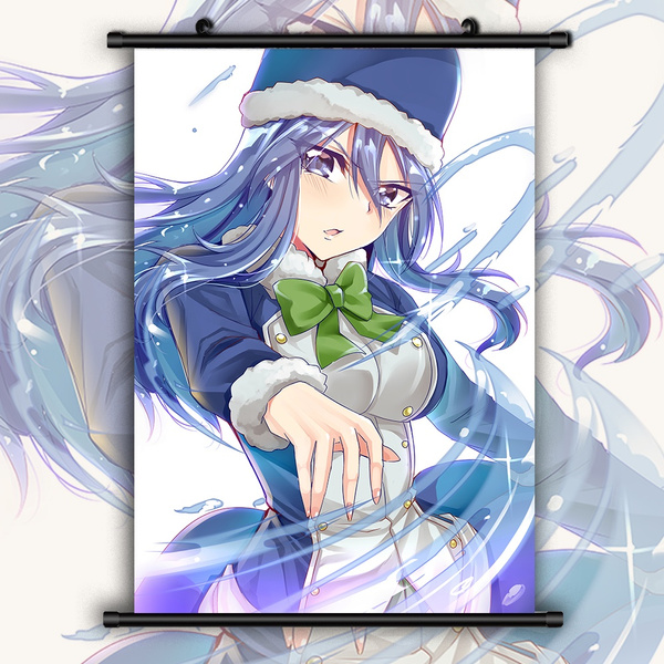 Fairy Tail Juvia Loxar HD Print Wall Art Poster Scroll Home Decoration ...