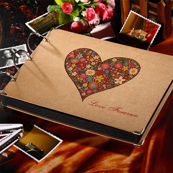 30 Pages/book DIY Photo Album Paste Pictures Album | Wish