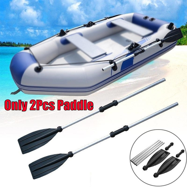 2pc French Boat Inflatable Paddle Dinghy Oars Canoe Kayak Aluminum ...